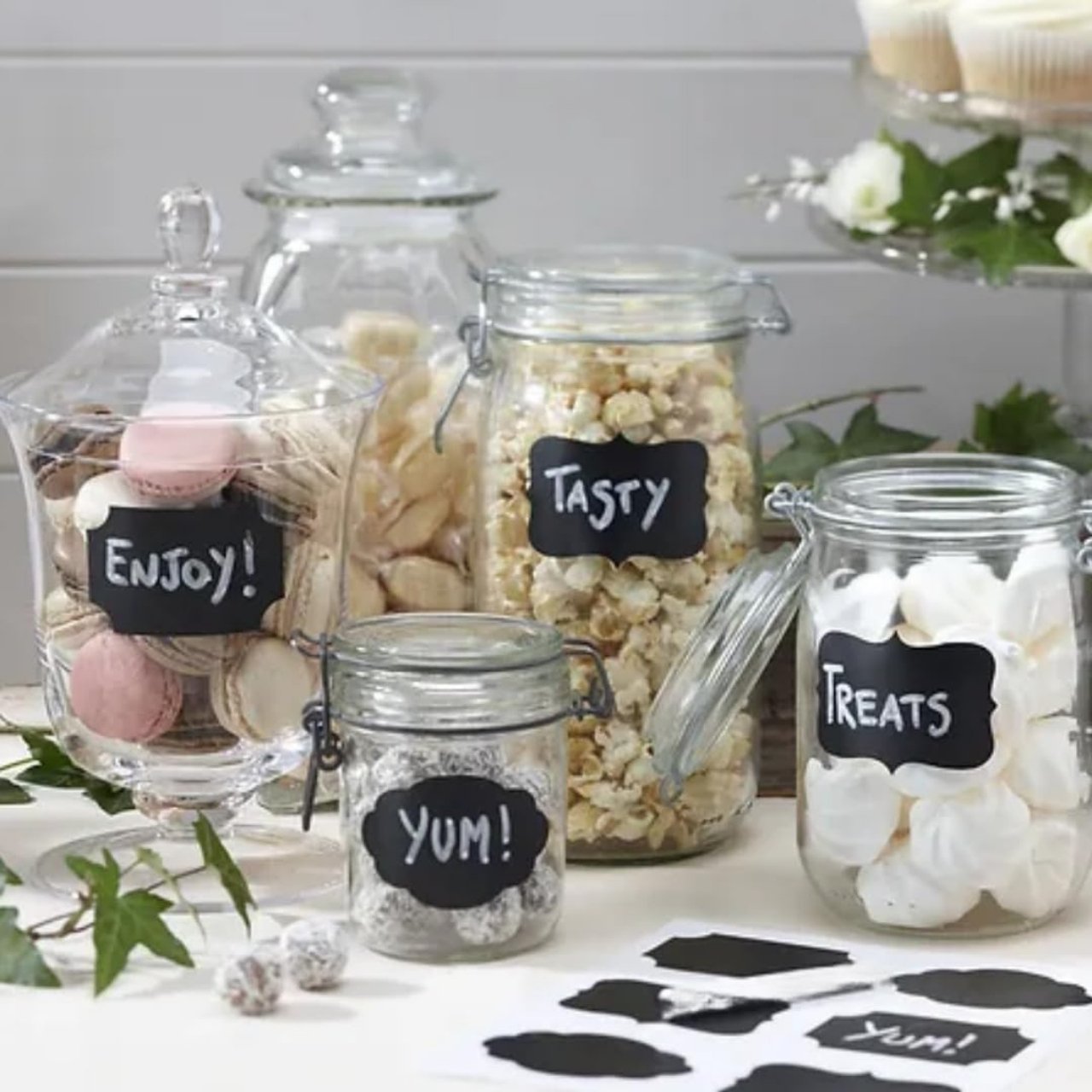 Stickers, 24 címke tárolóedények feliratozásához – Primepick – HU