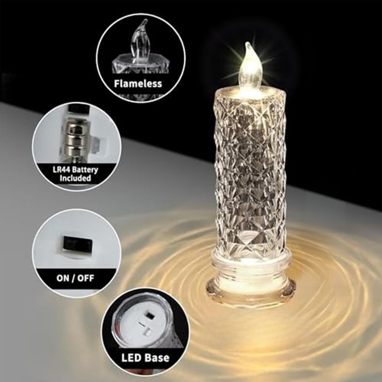 Gyertya, LED – Primepick – HU